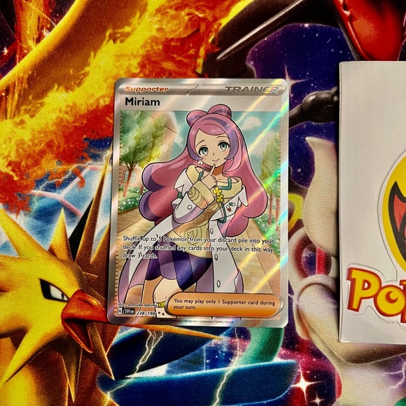 Pokemon | Other | Pokmon Miriam Scarlet Violet Base Set 23898 Holo ...